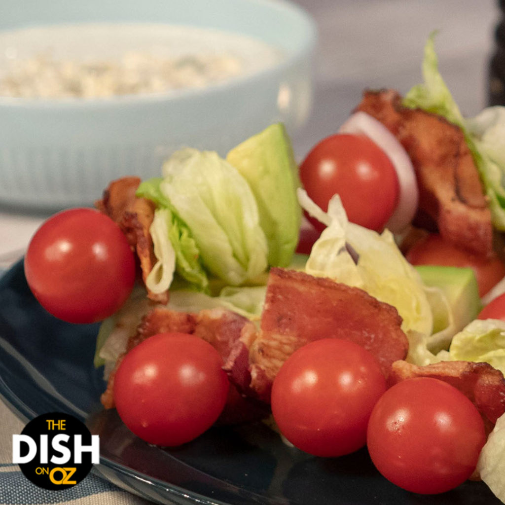 Wedge Salad Skewers – Chef Jamika
