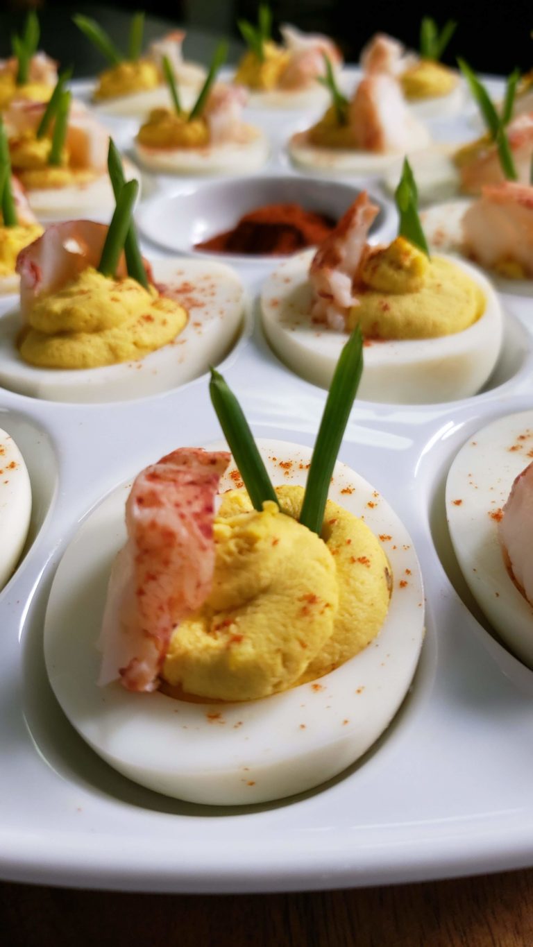 Lobster Deviled Eggs – Chef Jamika